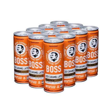 Iced Caramel Latte – Suntory BOSS Coffee