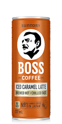Iced Caramel Latte – Suntory BOSS Coffee