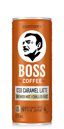 Iced Caramel Latte – Suntory BOSS Coffee