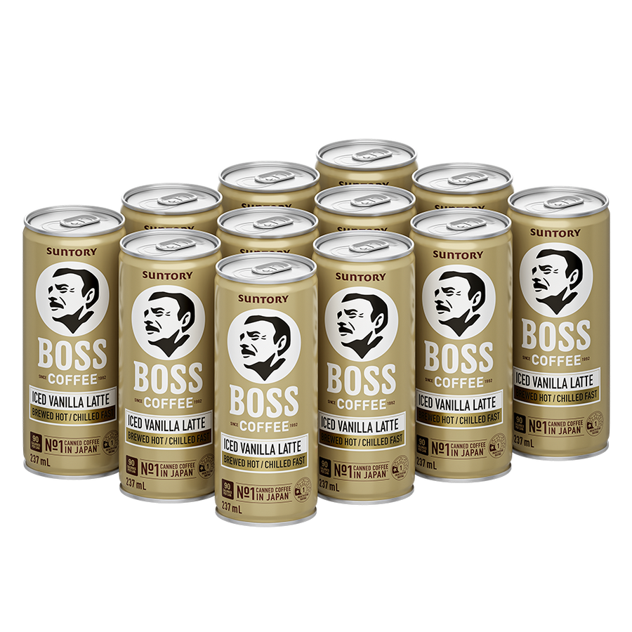Iced Vanilla Latte – Suntory BOSS Coffee